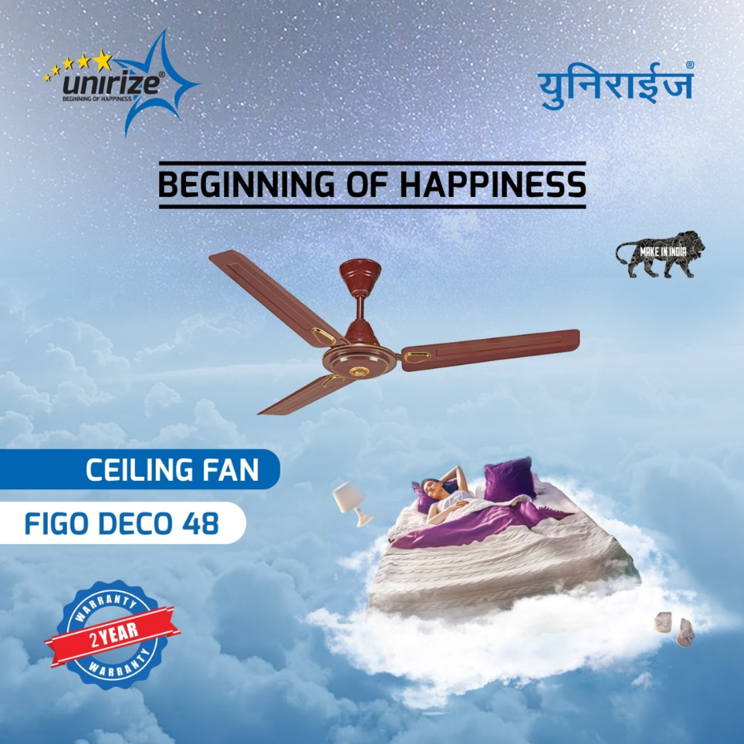 Unirize Figo Deco 48" Ceiling Fan UR-CF-256D